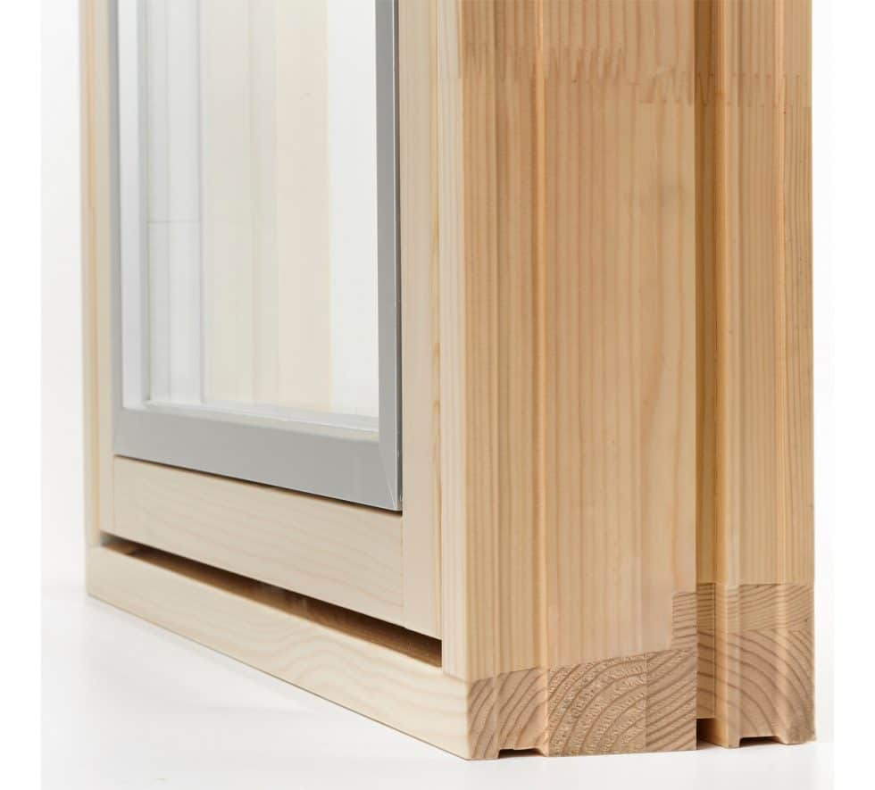 Side hung windows in timber or alu clad timber - Rationel UK